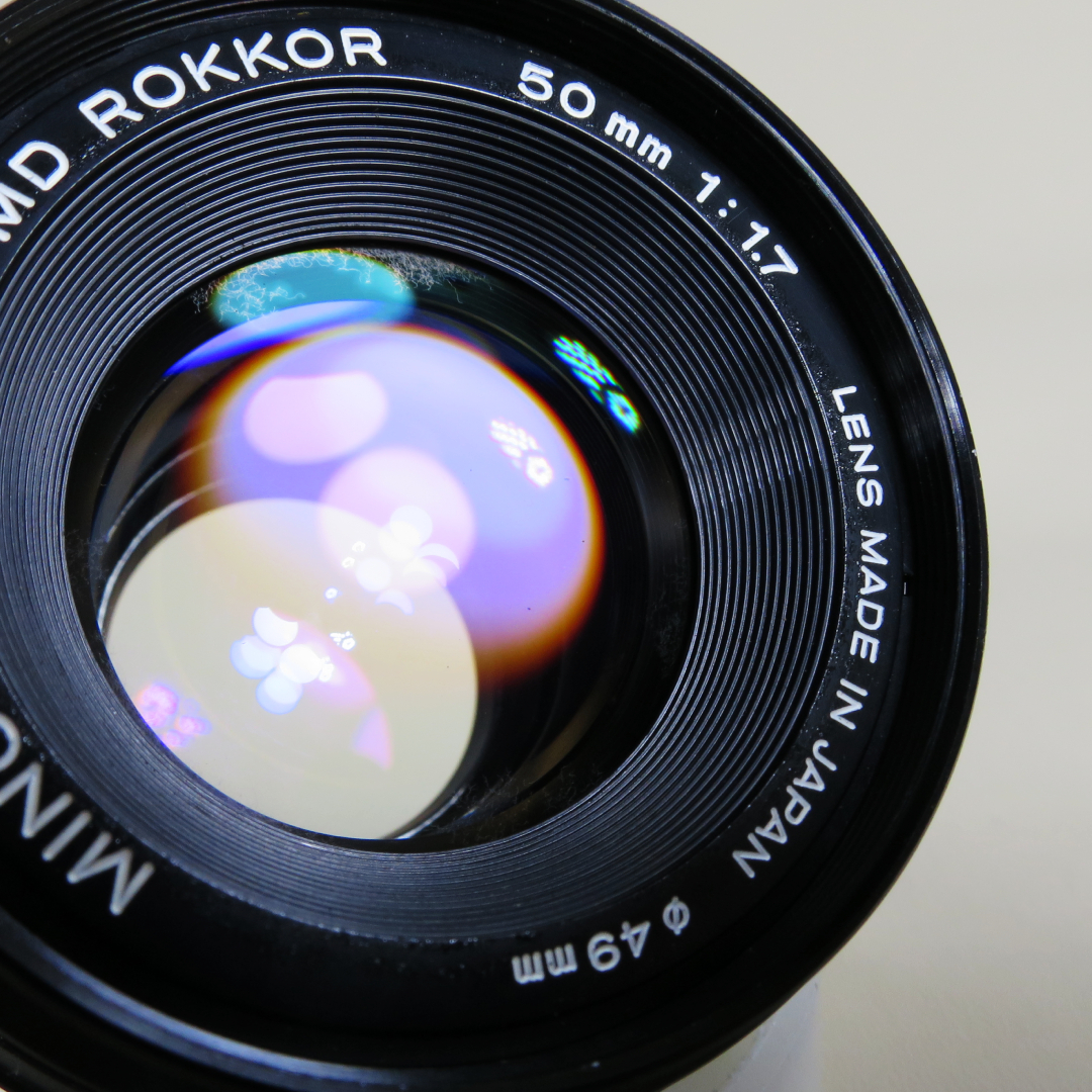 Minolta MD Rokkor 50mm F1.7 – Wihgi Shop